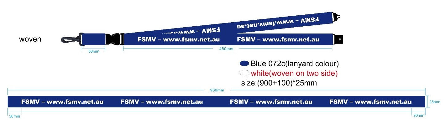 Lanyard - FSMV – Fire Services Museum of Victoria